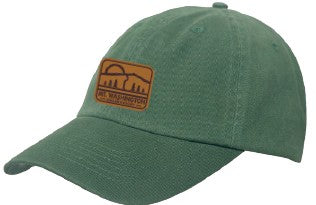 MWOBS Leather Patch Hat | Multiple colors available – Mount Washington ...